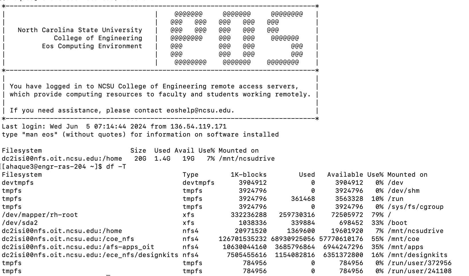 OS File Systems - E 115: Introduction to Computing Environments